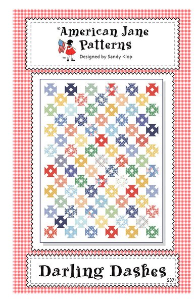 American Jane Patterns Darling Dashes Quilt Pattern | Riley Blake Designs